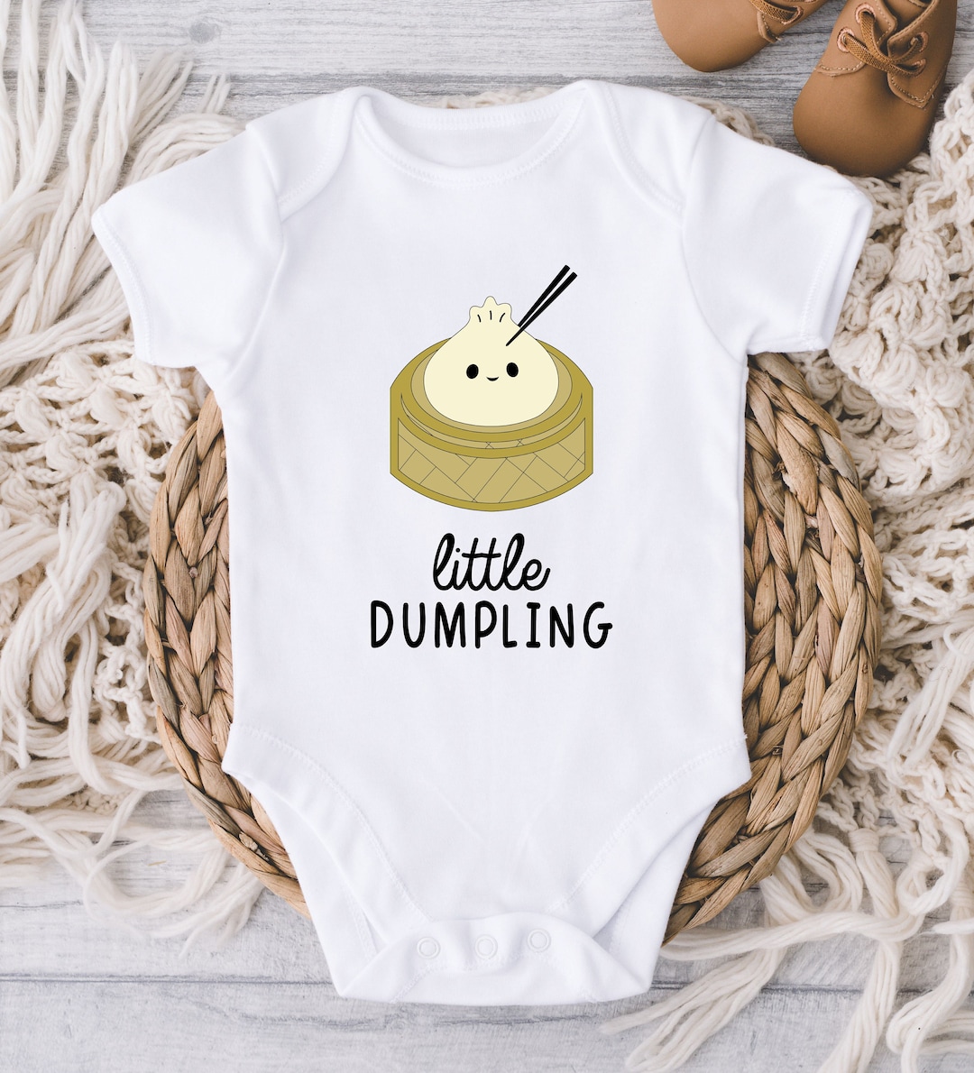 Little Dumpling Baby ONESIES® Brand Bodysuit - Chinese Food Bodysuit ...