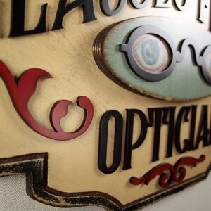 Optometrist Optometrist Gift Optometry Art Eyeglasses Decor Vintage ...