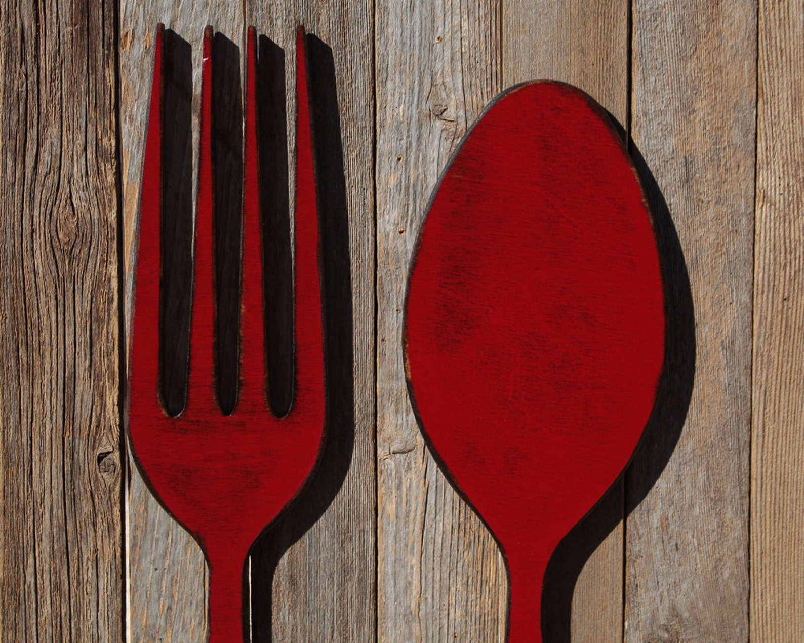 Fork Spoon Dining Room Sign Farmhouse Sign Decor Farmhouse - Etsy