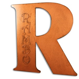 18 Extra Large Letter Wall Decor Wooden Letter Big Letter Personalized ...