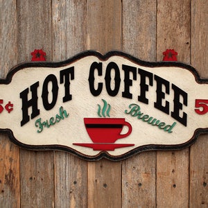 Coffee Rustic Sign Coffee Decor Sign Coffee Sign Decor Coffee Sign ...