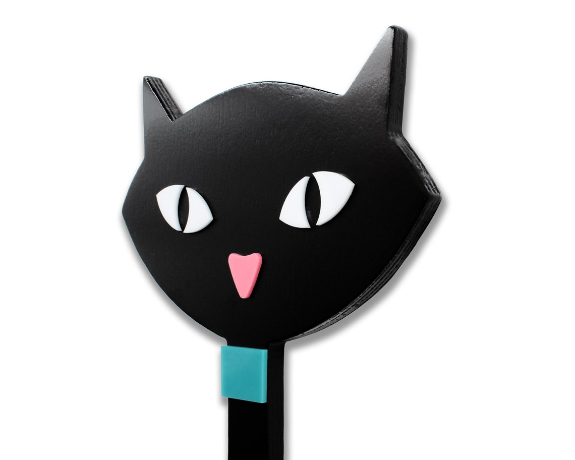 Mid Century Modern Cat Atomic Cat MCM Decor Retro Kitty | Etsy