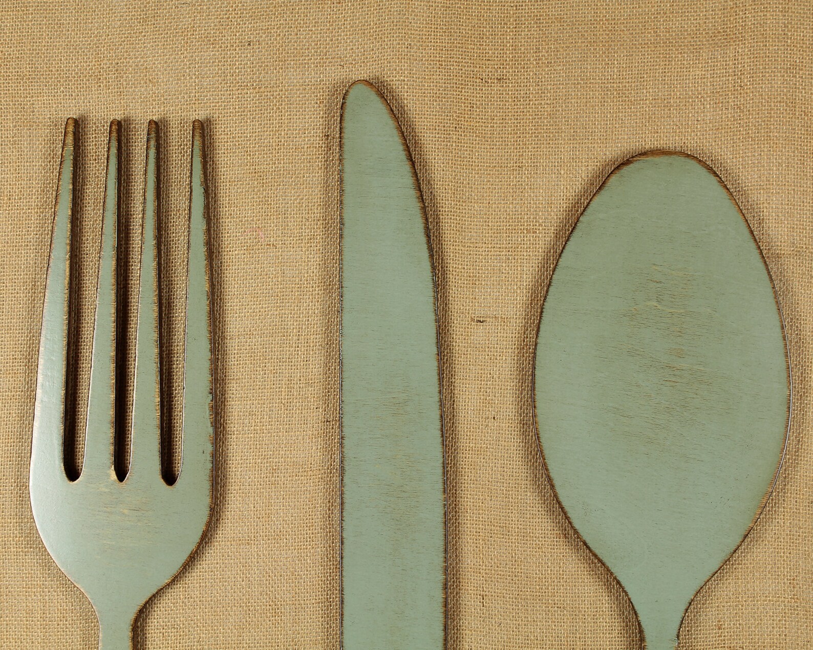 Kitchen Signage Fork Spoon Knife Kitchen Wooden Sign Farmhouse | Etsy