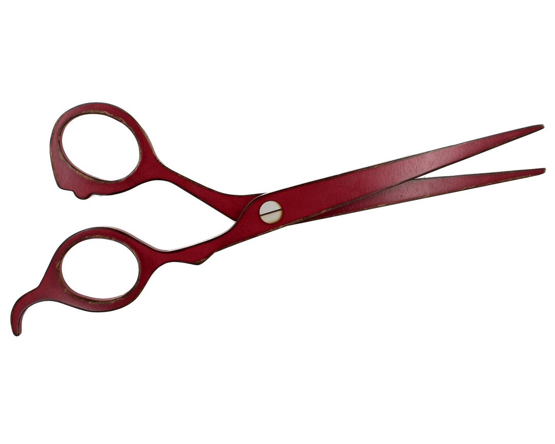 Giant Wood Scissor Wall Decor: Barber Shop Hair Salon Sign - Etsy