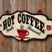 Coffee Rustic Sign Coffee Decor Sign Coffee Sign Decor Coffee Sign ...