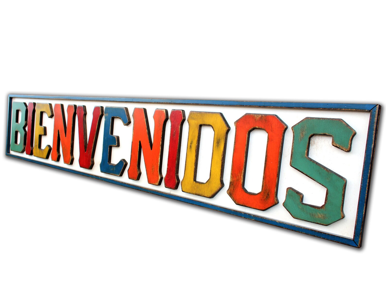 Big Bienvenidos Sign Large Welcome Decor Large Mexican | Etsy