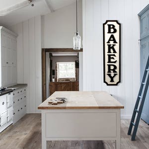 Wood Bakery Sign Bakery Rustic Sign Wooden Bakery Sign Modern Farmhouse ...