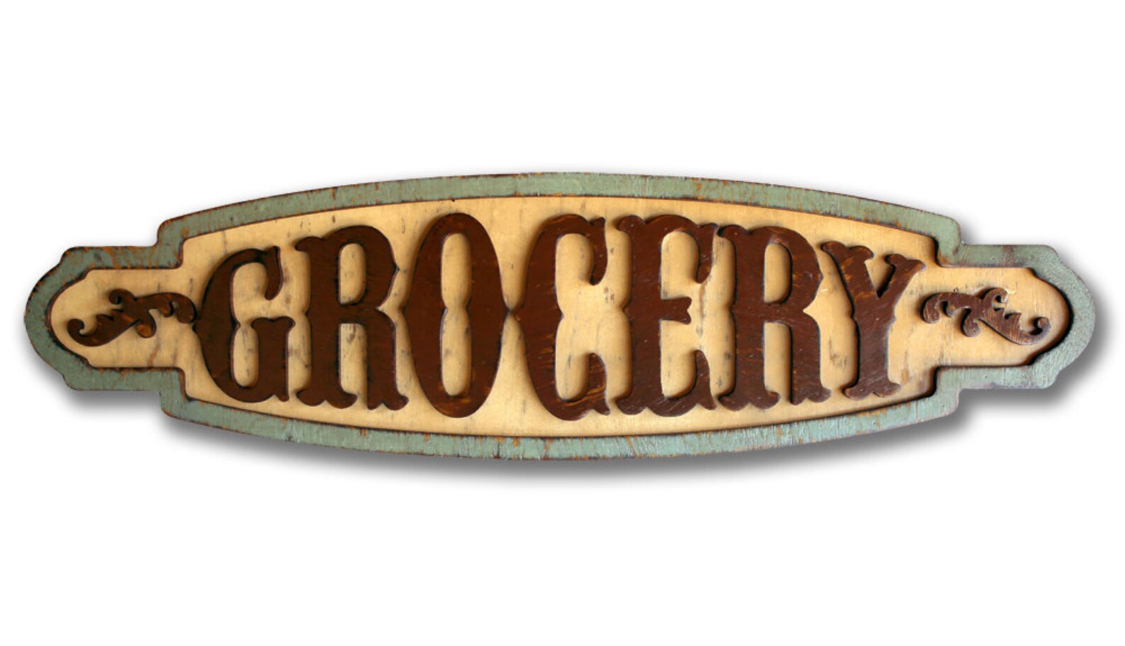 Grocery Sign Large Grocery Sign Wooden Grocery Sign Kitchen - Etsy