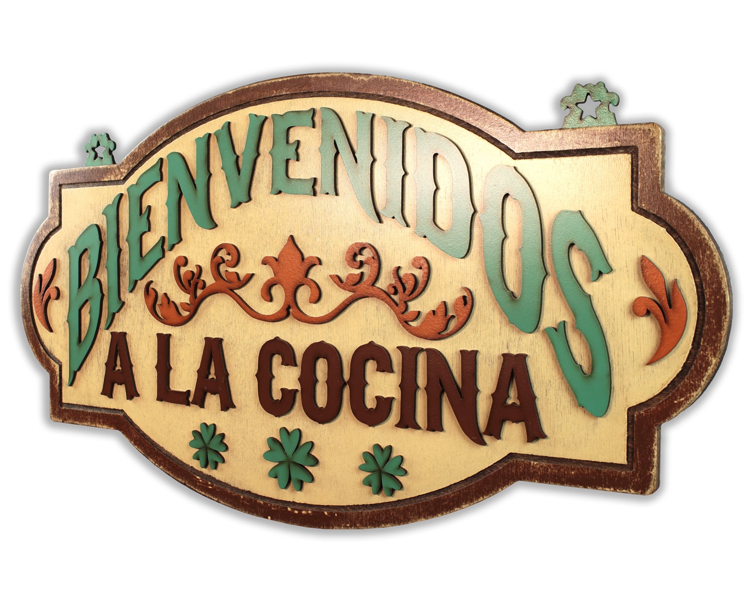 Bienvenidos Cocina Wood Kitchen Signs Kitchen Wall Decor Signs | Etsy