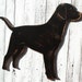 Lab Dog Sign Black Lab Dog Home Decor Dog Art Dog Lover Wall Decor ...