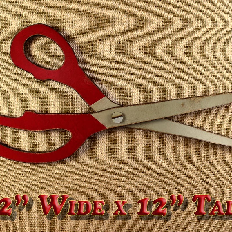 Large Decor Scissors - Etsy