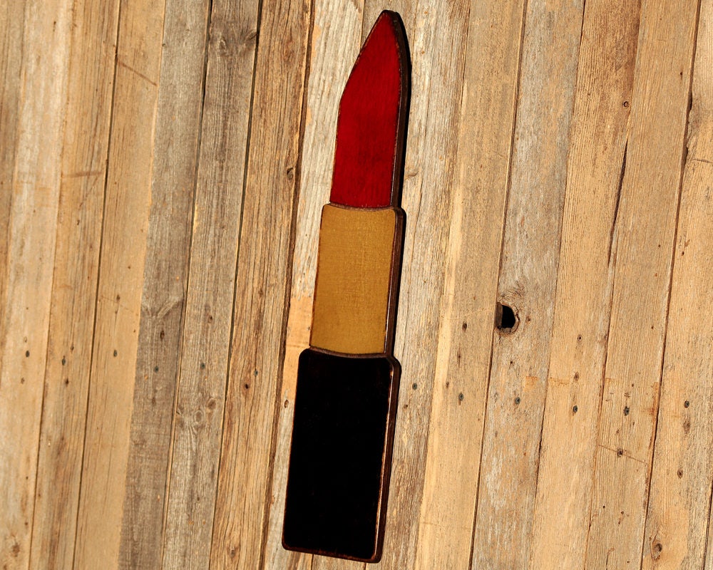 Large Lipstick Salon Decor Beauty Salon Decor Hairdresser Gift | Etsy