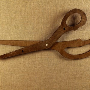 Dressmaker Scissors Giant Wood Scissors Jumbo Sewing Scissor Large ...