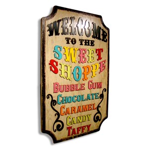 Vintage Sweet Shoppe Sign: Custom Candy Store Decor (27x18) - Etsy