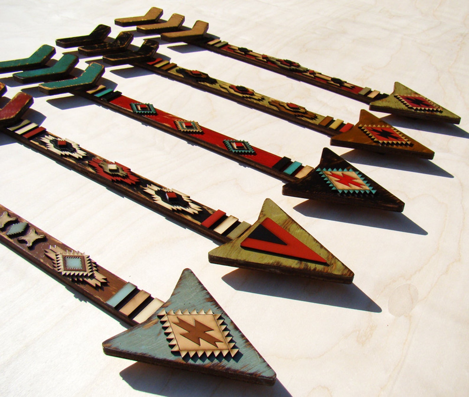 Boho Arrow Decor Rustic Arrow Decor Southwest Decor Wooden - Etsy