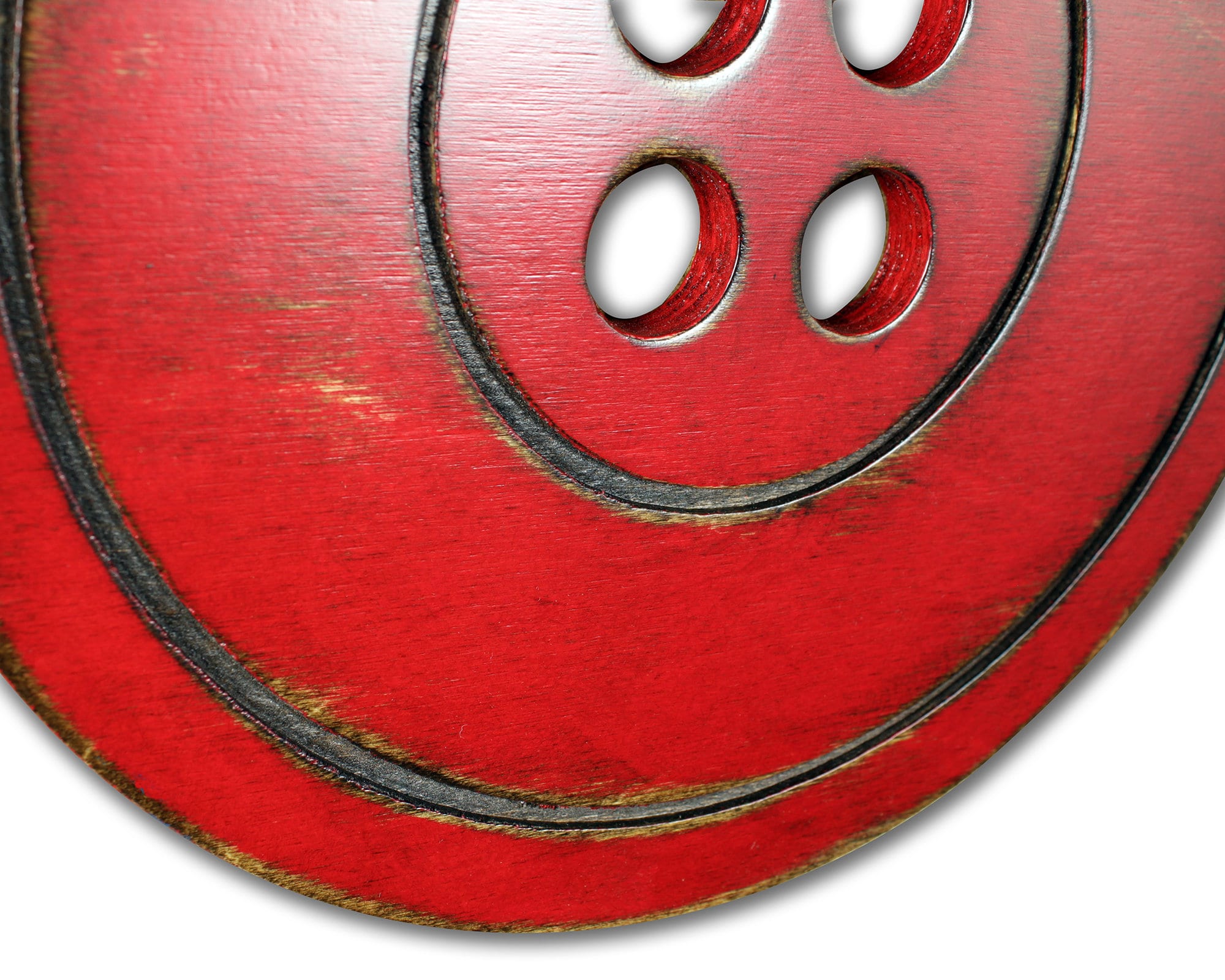 Sewing Room Décor Large Button Needle Giant Button Wooden | Etsy