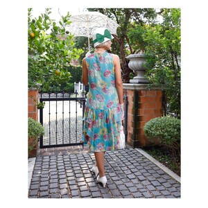 As Seen on Dr. Colleen Darnell, Great Gatsby Silk Chiffon Day Dress in ...