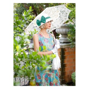 As Seen on Dr. Colleen Darnell, Great Gatsby Silk Chiffon Day Dress in ...