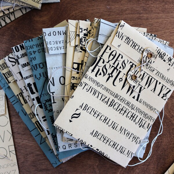 String Tie Envelopes - Etsy