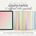 Printable - Dot Grid Paper, 15 Different Colors, for A4, A5, Letter and ...