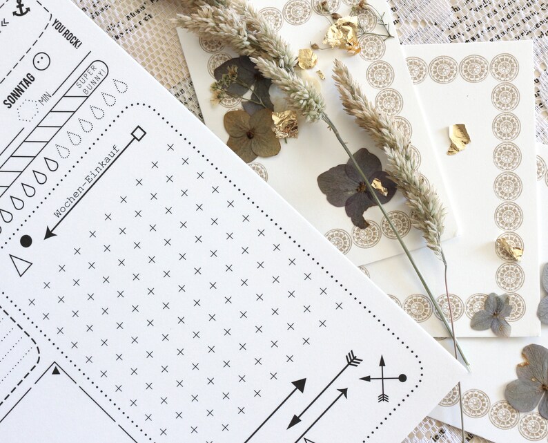 Notepad Track Your Life - Etsy
