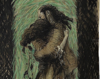 Cathy and Heathcliff | Etsy