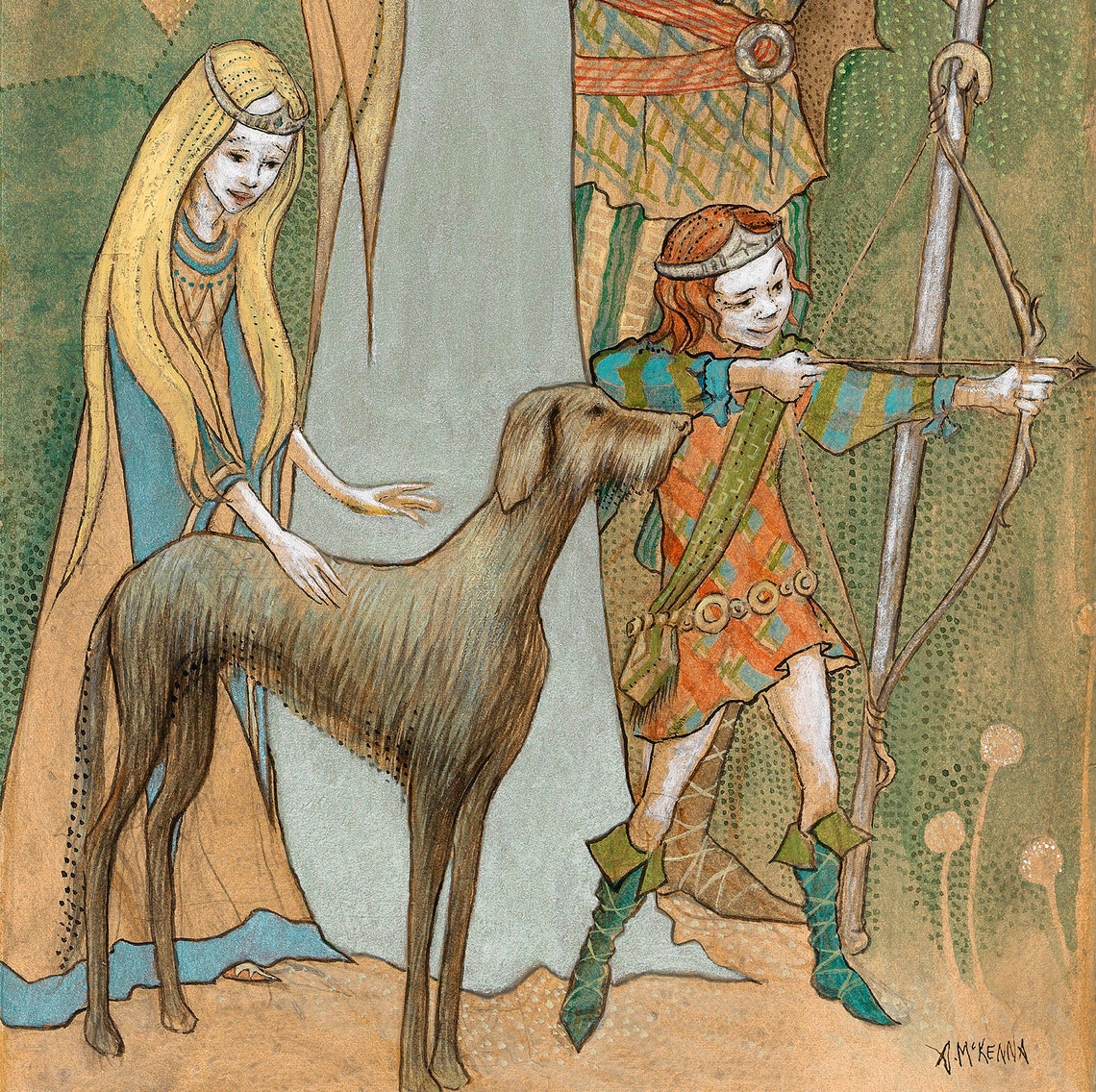 The Children of Lir/clann Lir - Lir Agus Aoibh/lir and Aoibh - Irish ...
