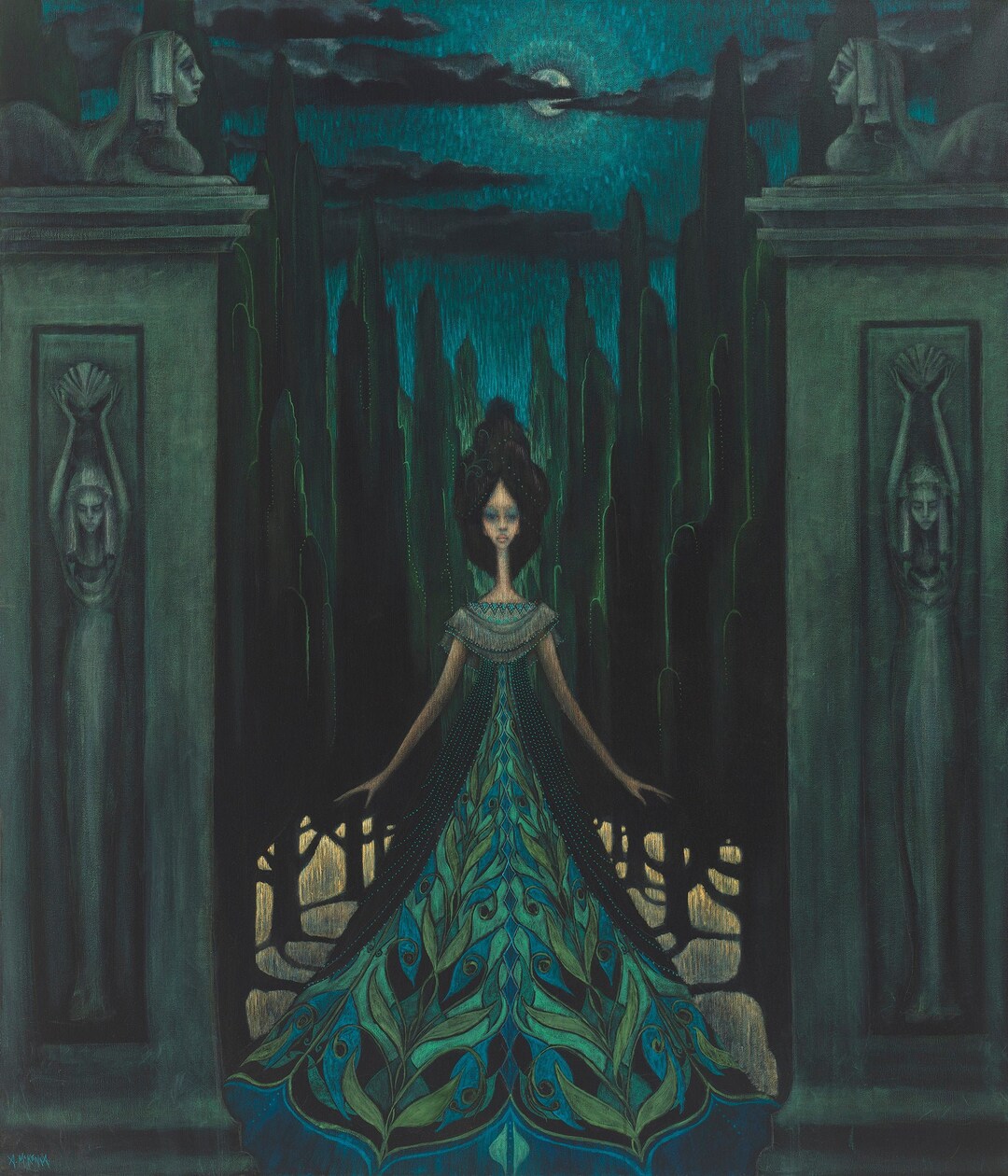 Pygmalion - Fine Art Print - Greek Mythology - Gothic Romantic Art - by ...