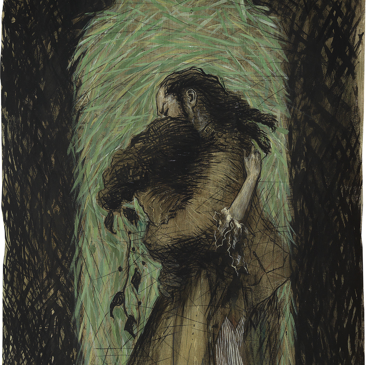 Heathcliff and Cathy Illustration - Emily Bronté - Wuthering Heights ...
