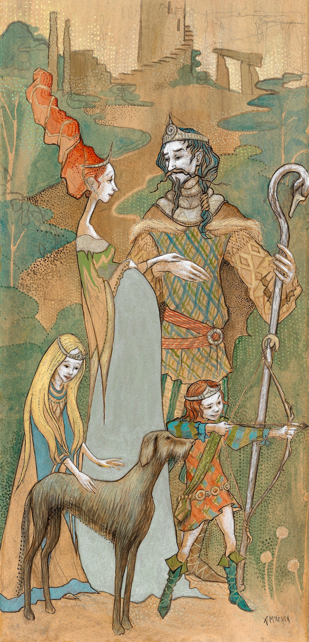 The Children of Lir/clann Lir - Lir Agus Aoibh/lir and Aoibh - Irish ...