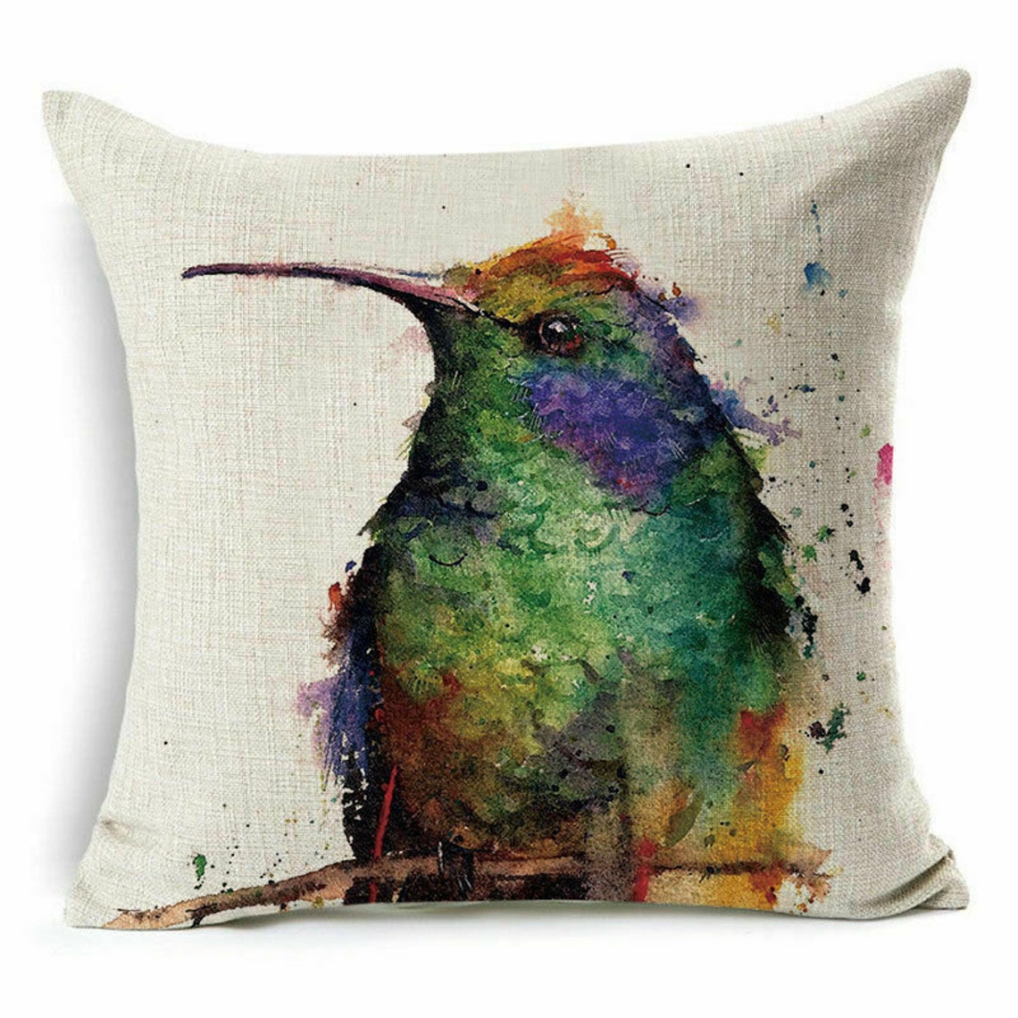 Pillow Cover - Hummingbird - New Without Tag - Etsy