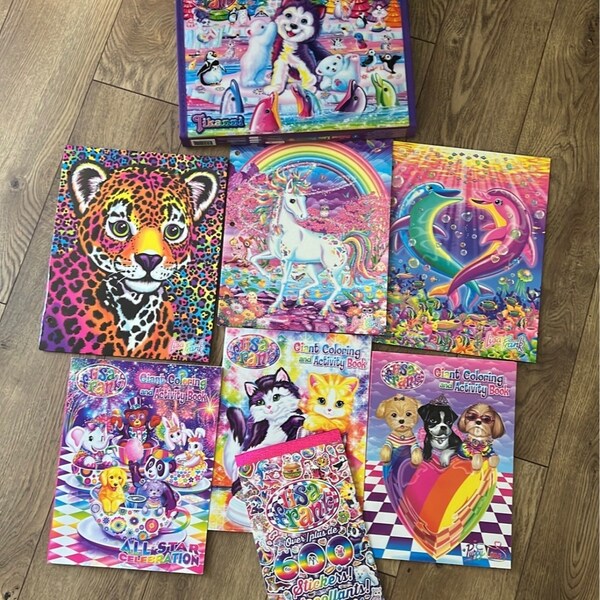 Lisa Frank Stickers - Etsy
