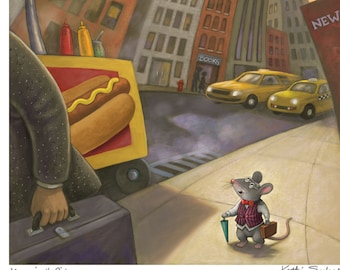 Fine Art Print for Children / Monkey Mind's Eye - Etsy