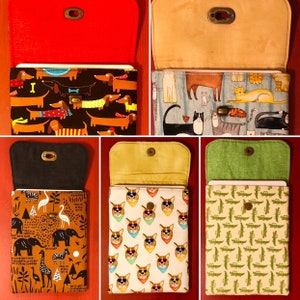 Fabric Tablet Case/sleeve/case/cover in a Variety of Prints: Corgis ...
