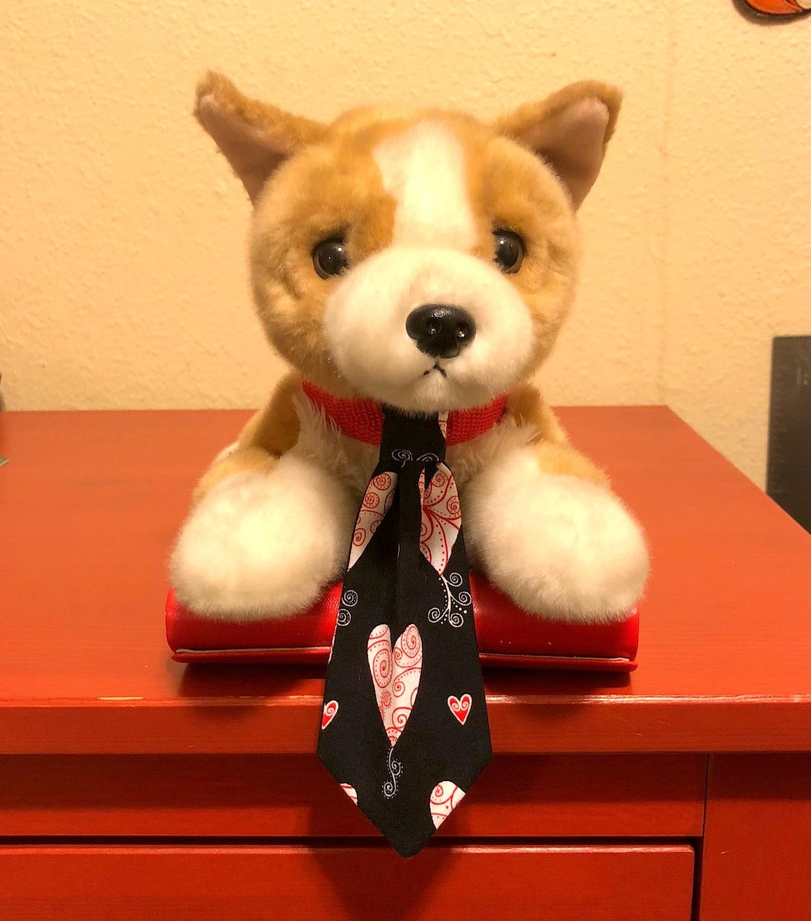 Dog neckties in a variety of prints for your canine Valentine | Etsy