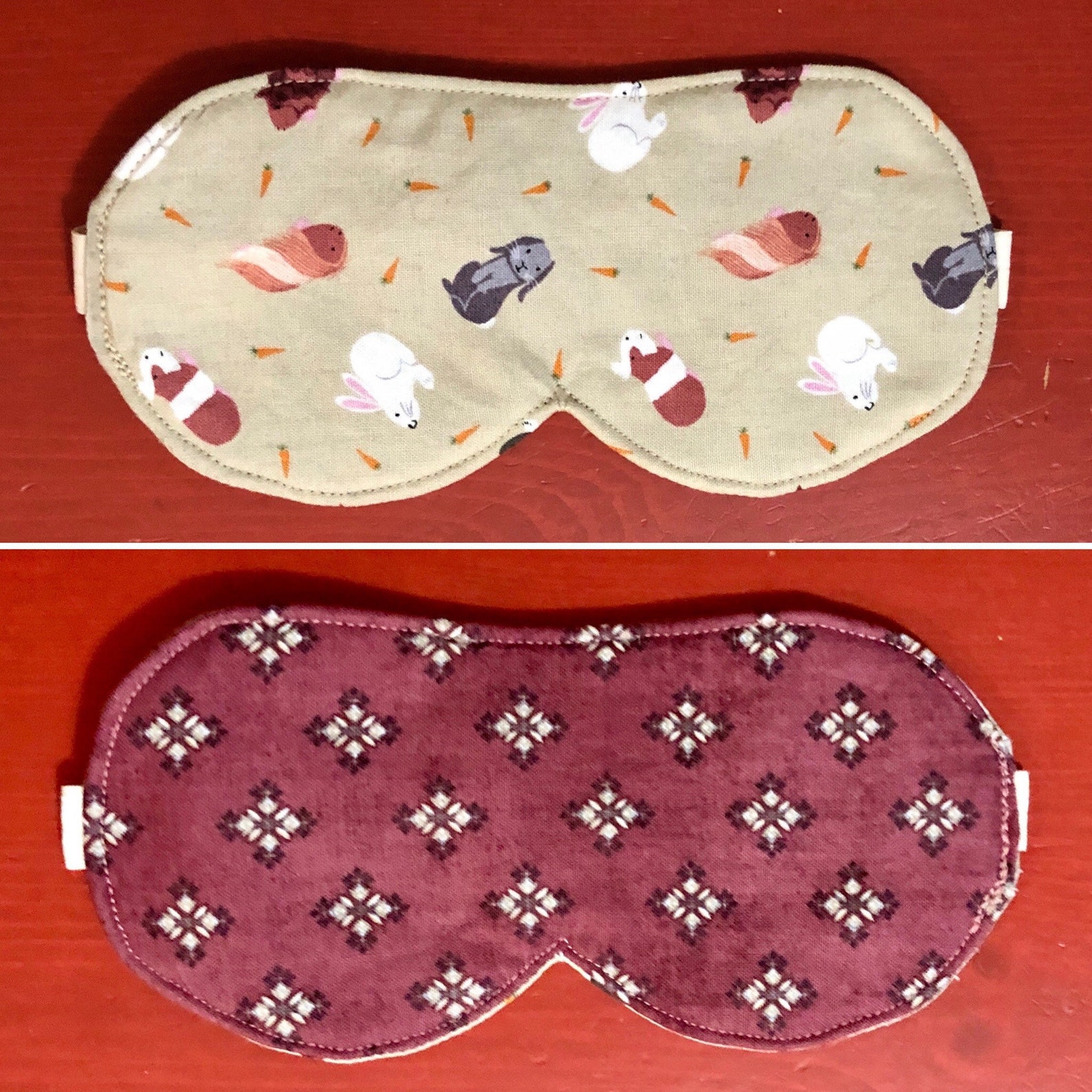 Sleep Eye Masks 100% Cotton in a Variety of Animal Prints | Etsy