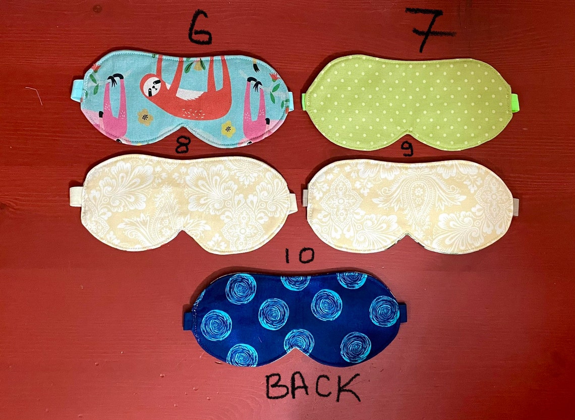 Sleep Eye Masks 100% Cotton in a Variety of Animal Prints - Etsy