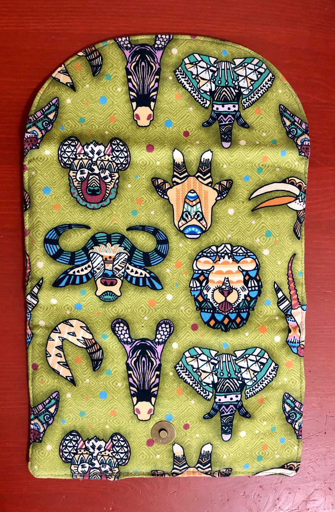 Bi-fold Clutch Style Fabric Wallets With a Print of Ubuntu | Etsy