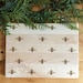 Repeating Bee Charcuterie Board / Engraved Maple / Cheese Board ...