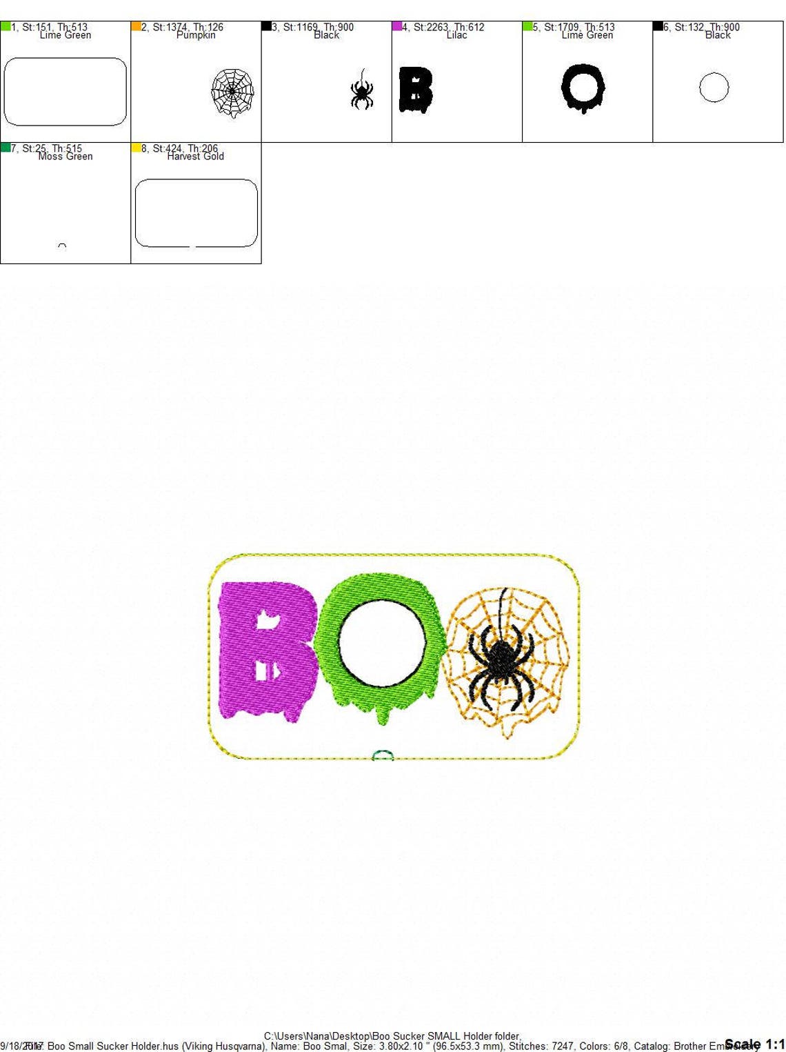 BOO Sucker Lollipop Holder Halloween Candy Holder in | Etsy