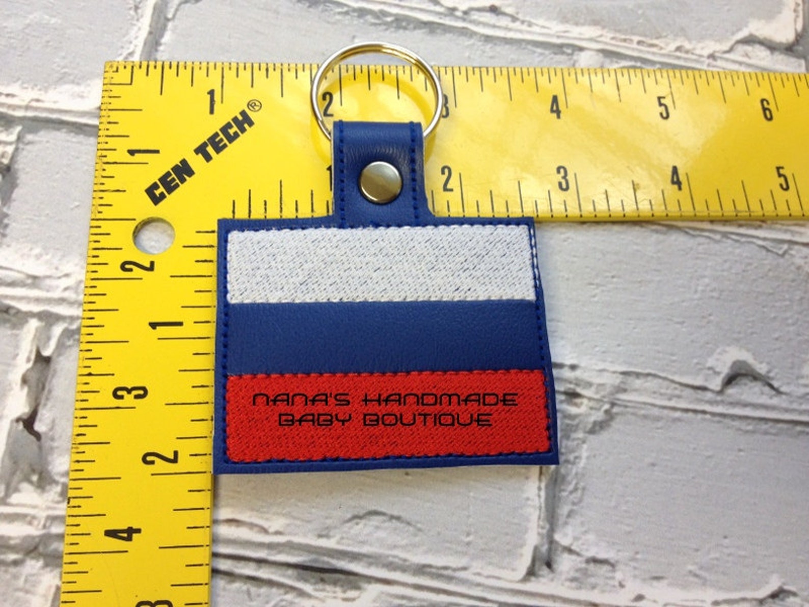 Russian Flag Russia in the Hoop Snap/rivet Key Fob - Etsy