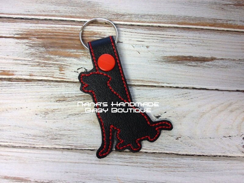 LAB Outline Labrador Retriever In The Hoop Snap/Rivet | Etsy