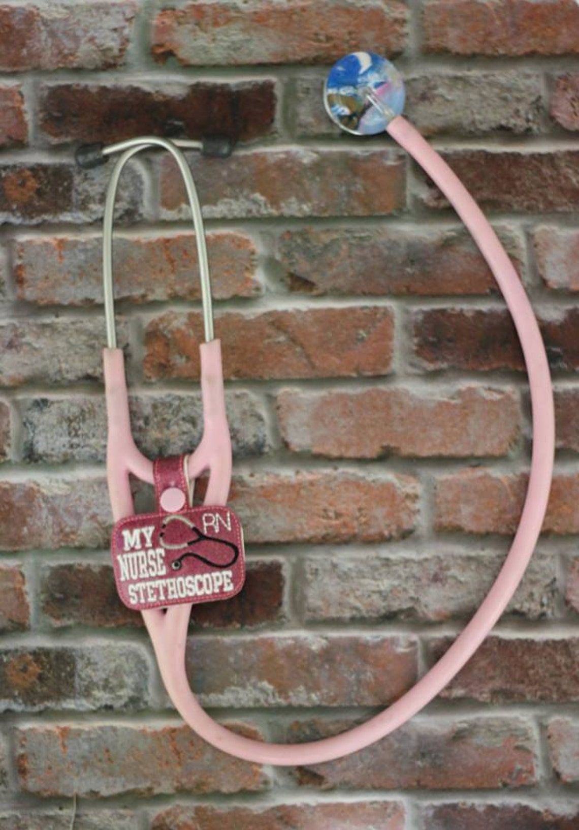 Nurse LPN Stethoscope Tab or Key Fob in the Hoop DIGITAL - Etsy