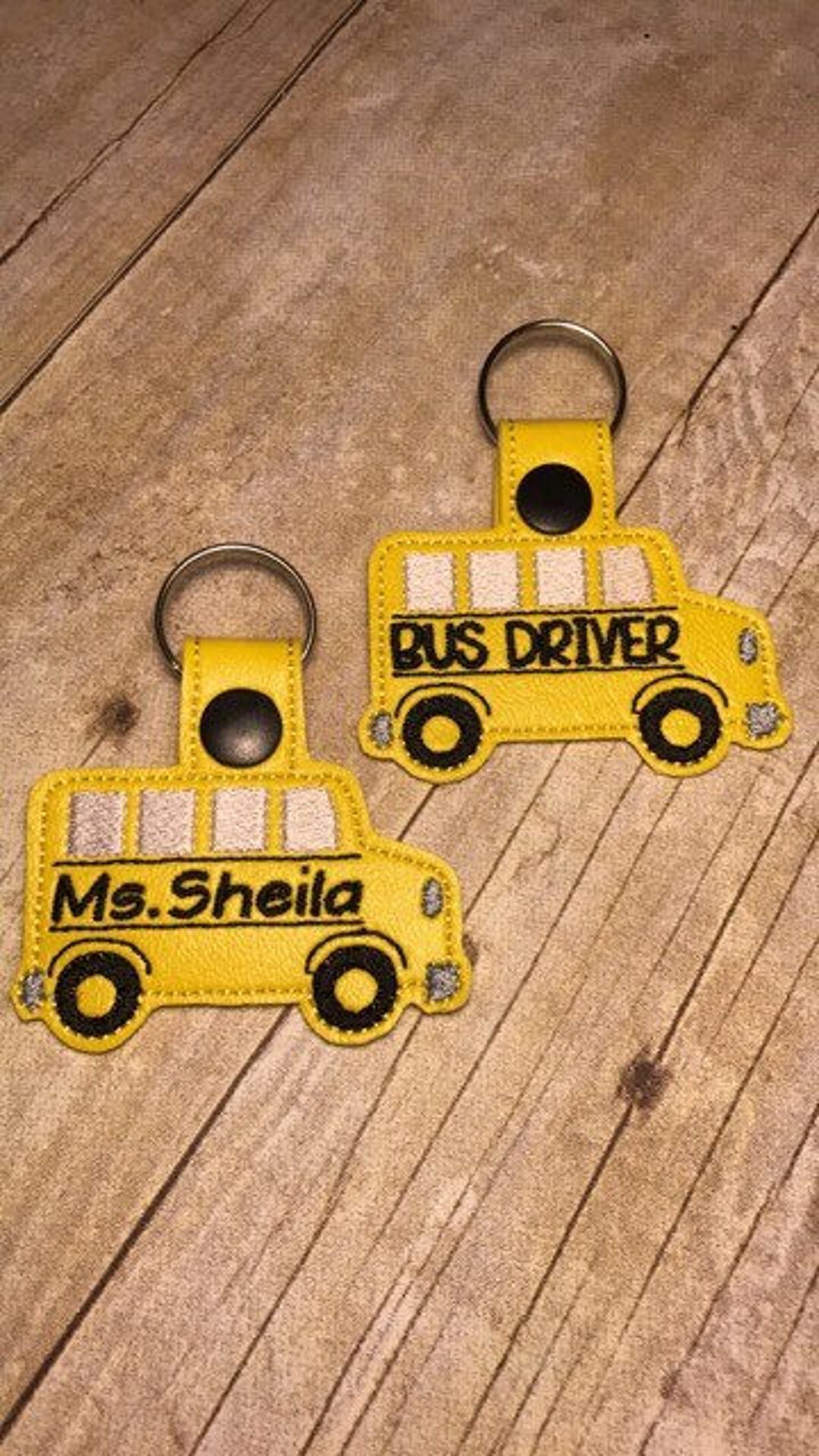 BLANK School Bus AND School Bus Driver - Back to School - Key Fob ...