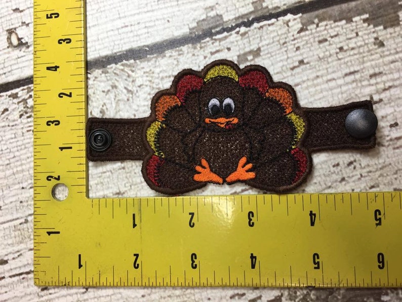 Turkey Free Standing Lace Napkin Holder FSL Thanksgiving | Etsy