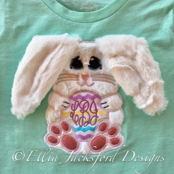 Bunny Embroidery - Etsy