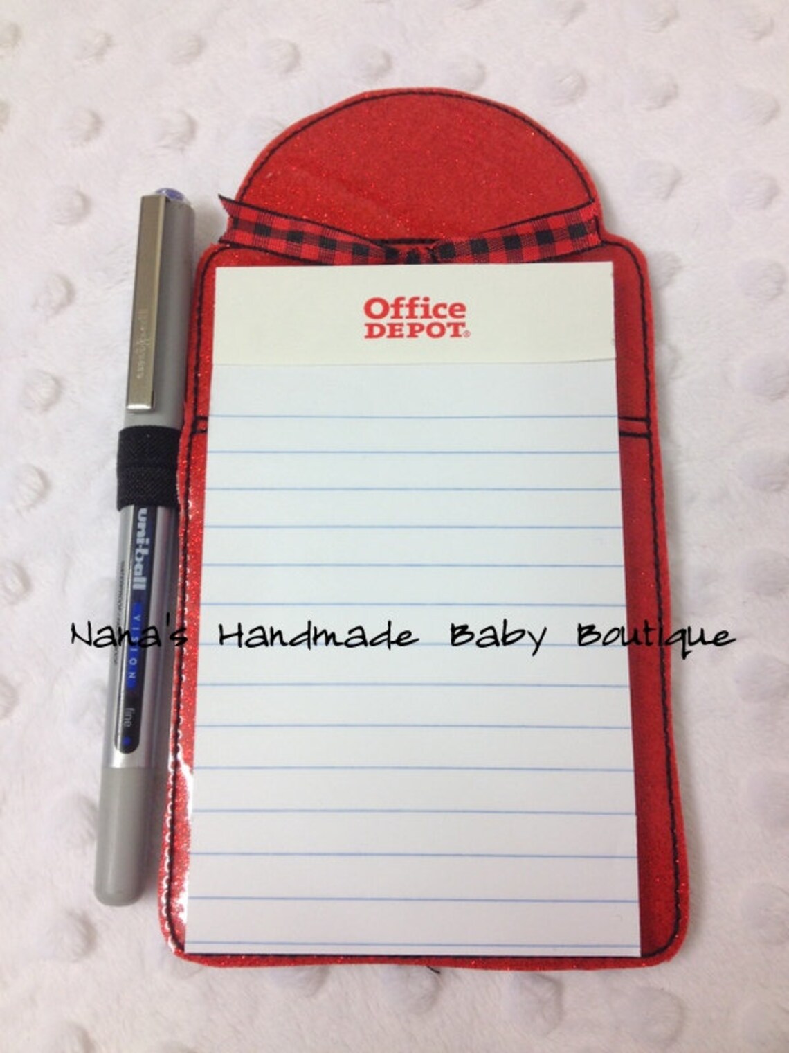 In the Hoop Note Pad Holder 2 SIZES DIGITAL EMBROIDERY Design | Etsy