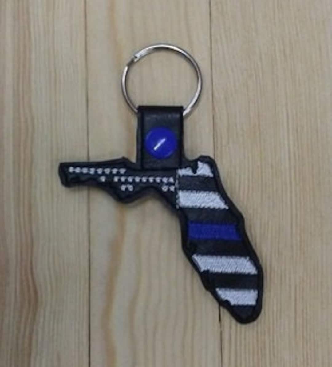 Florida Thin Blue Line US Flag - Police - Law Enforcement - Snap Tab ...