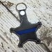 Blank Sheriff - Deputy - Back the Blue - POLICE - Thin Blue Line - in ...