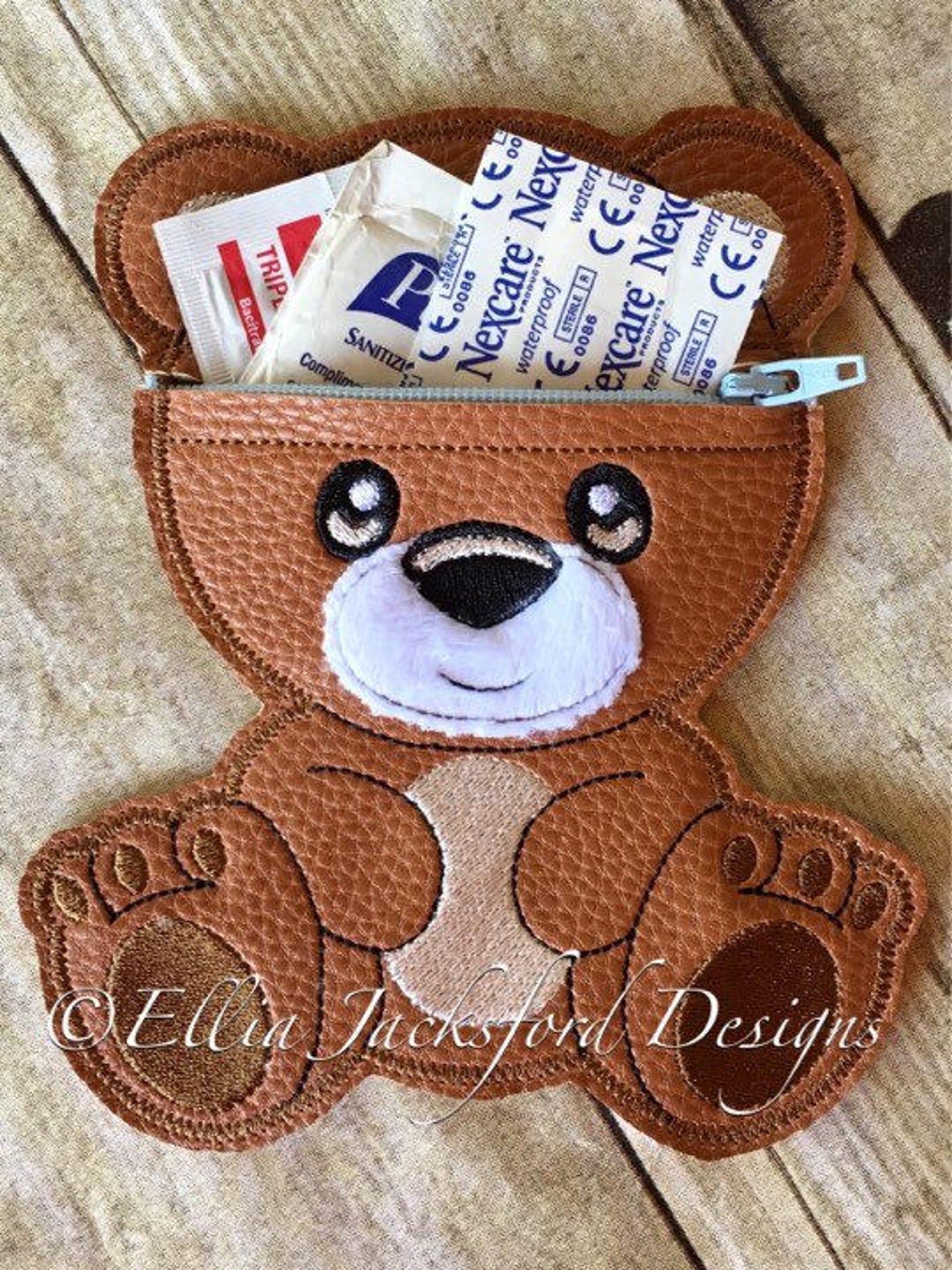 ITH Bear Bag/pouch Boo Boo Bear 3 Sizes Completely - Etsy
